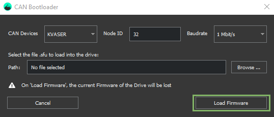 Updating DEN-NET-C (CANopen option)